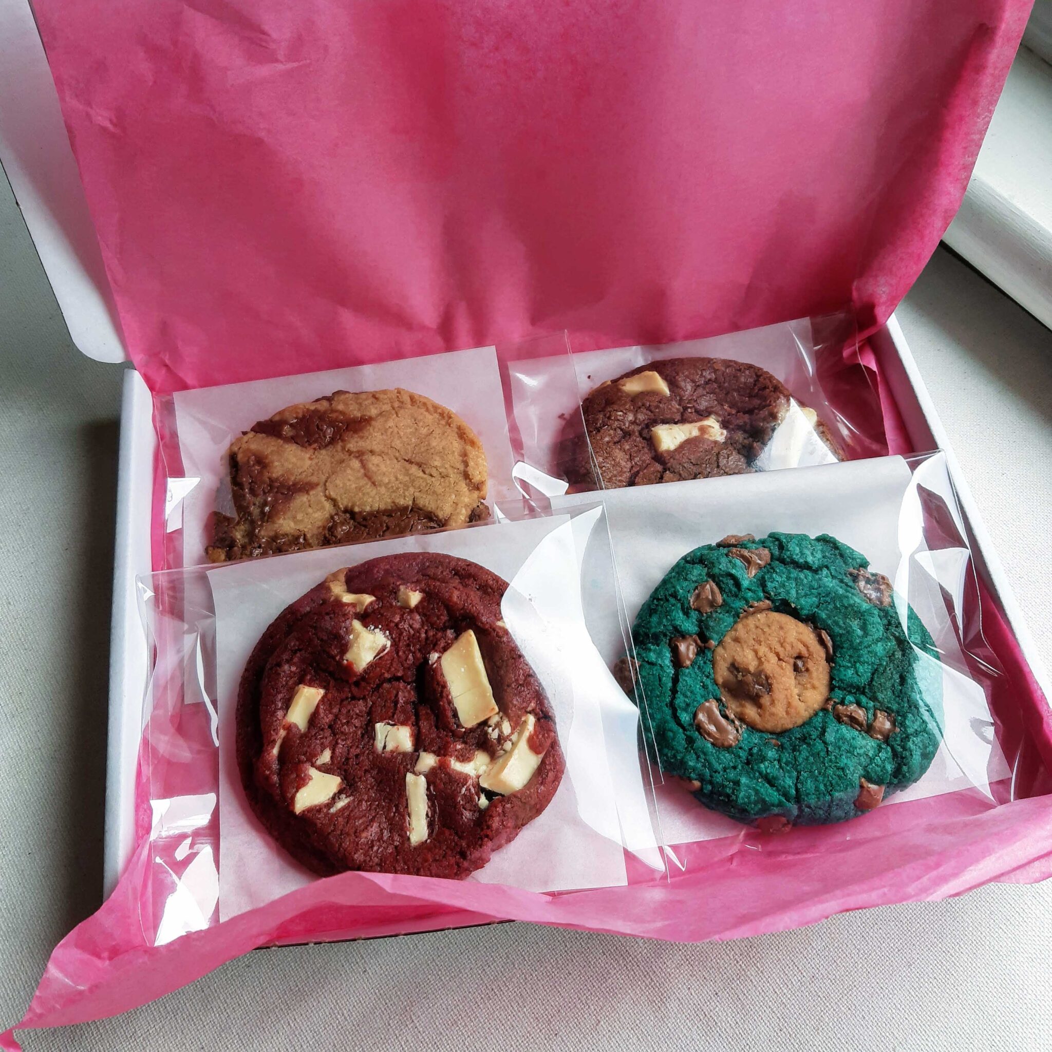 Delicious home-baked cookies - Chip Off the Old Block Cookies